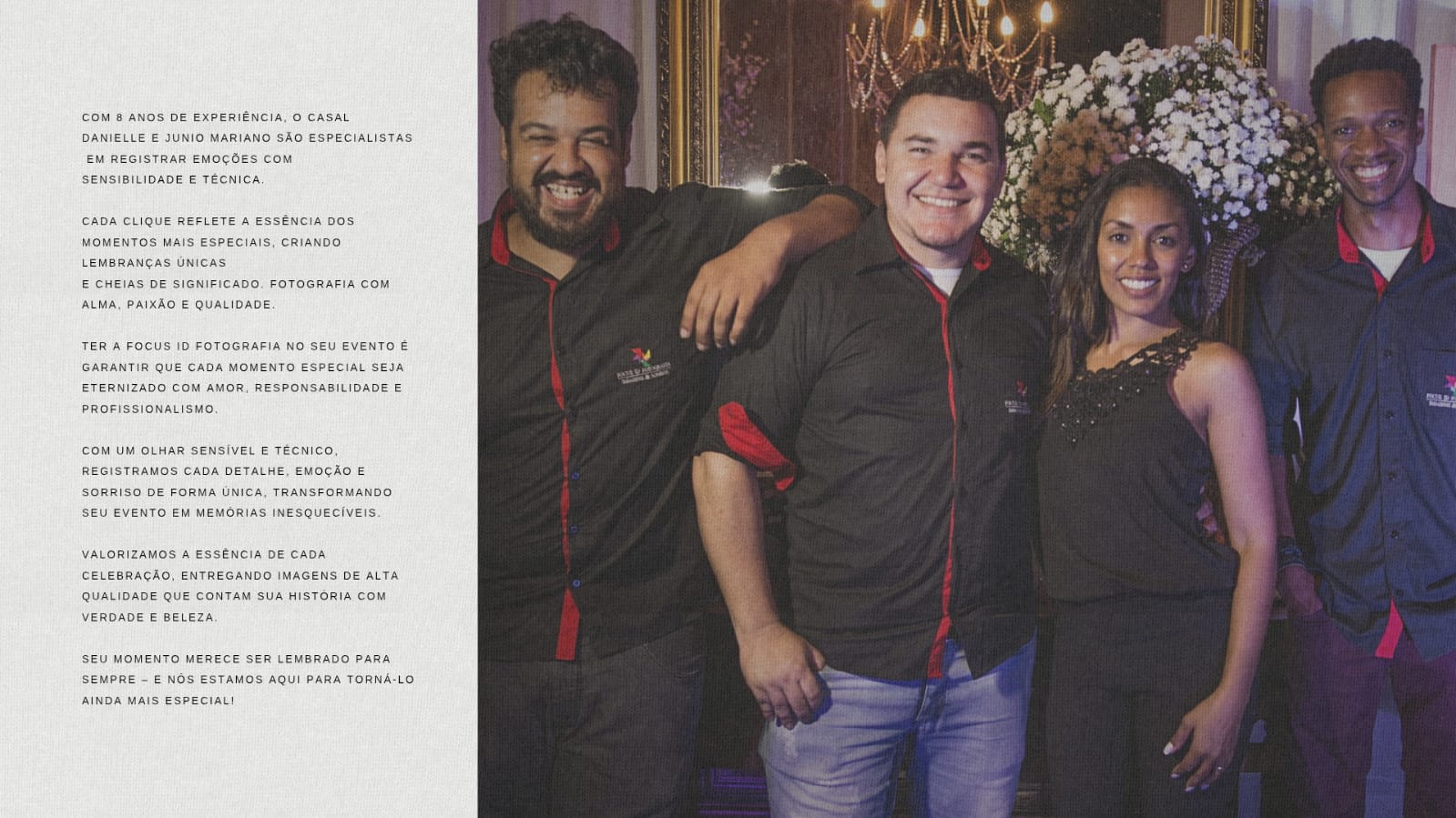 Fotografia Profissional - Regallo Eventos