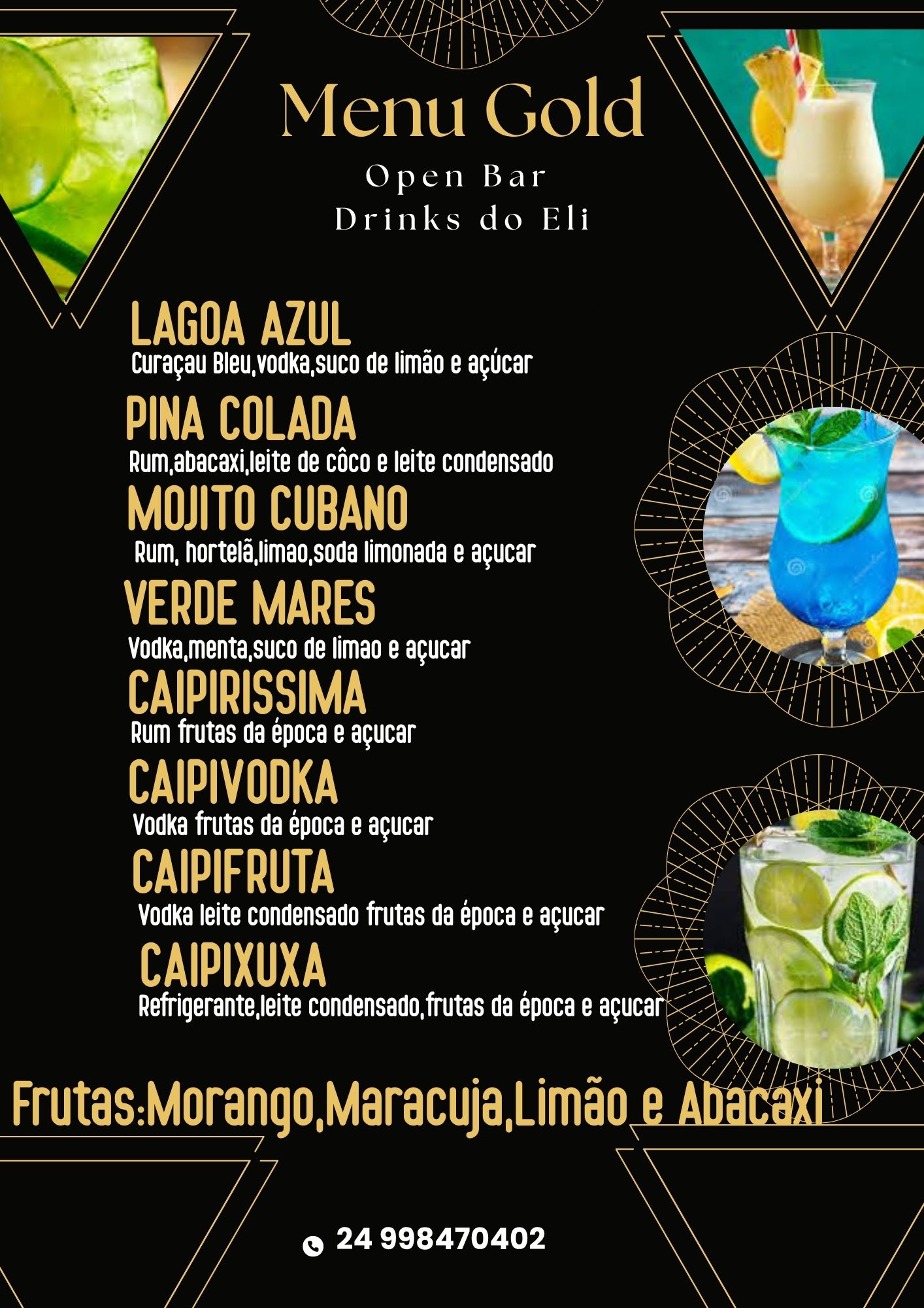 Drinks para o seu evento Barman - Regallo Eventos