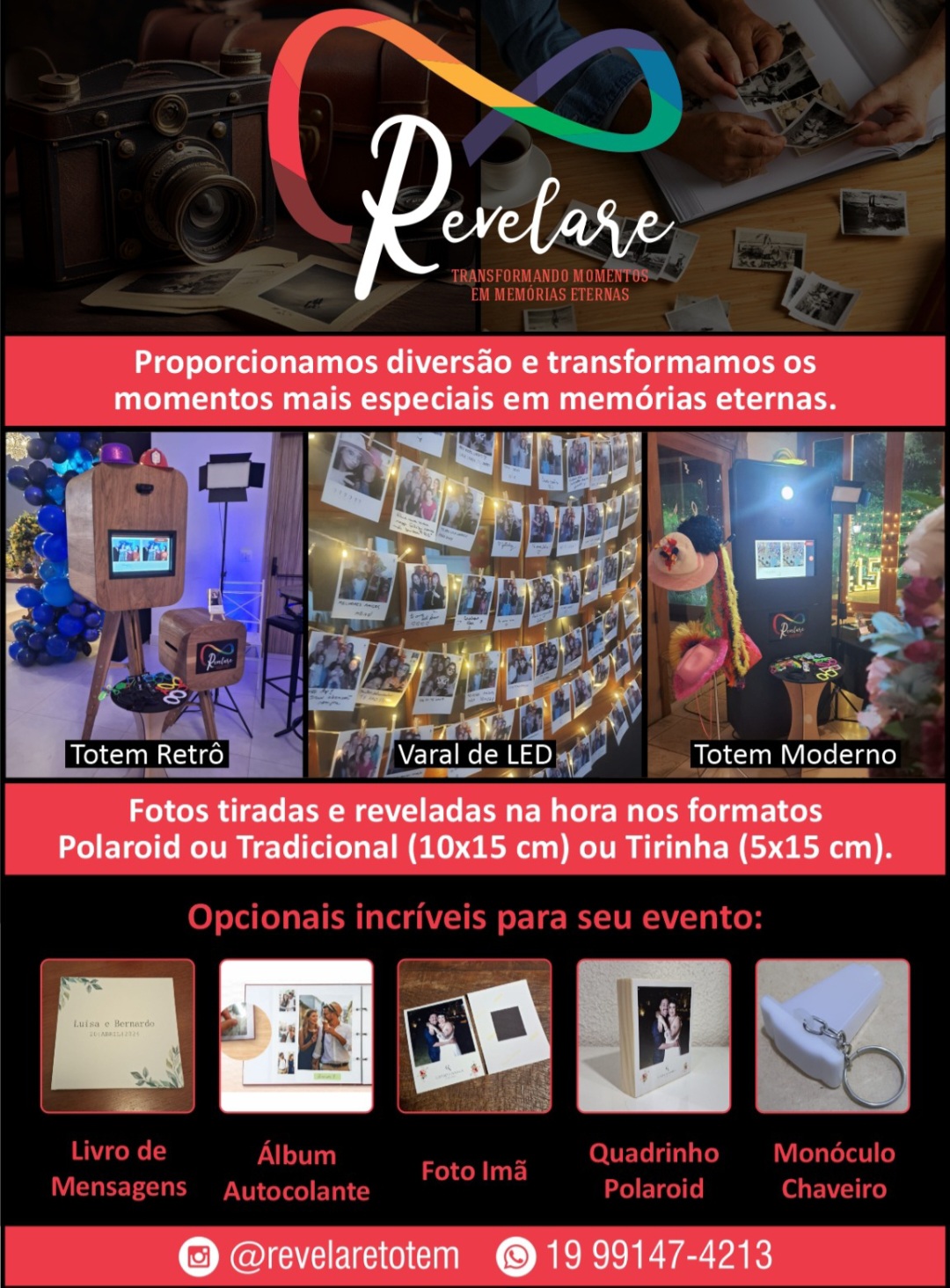 Revelare Totem | Entretenimento | Orçamento grátis | Regallo