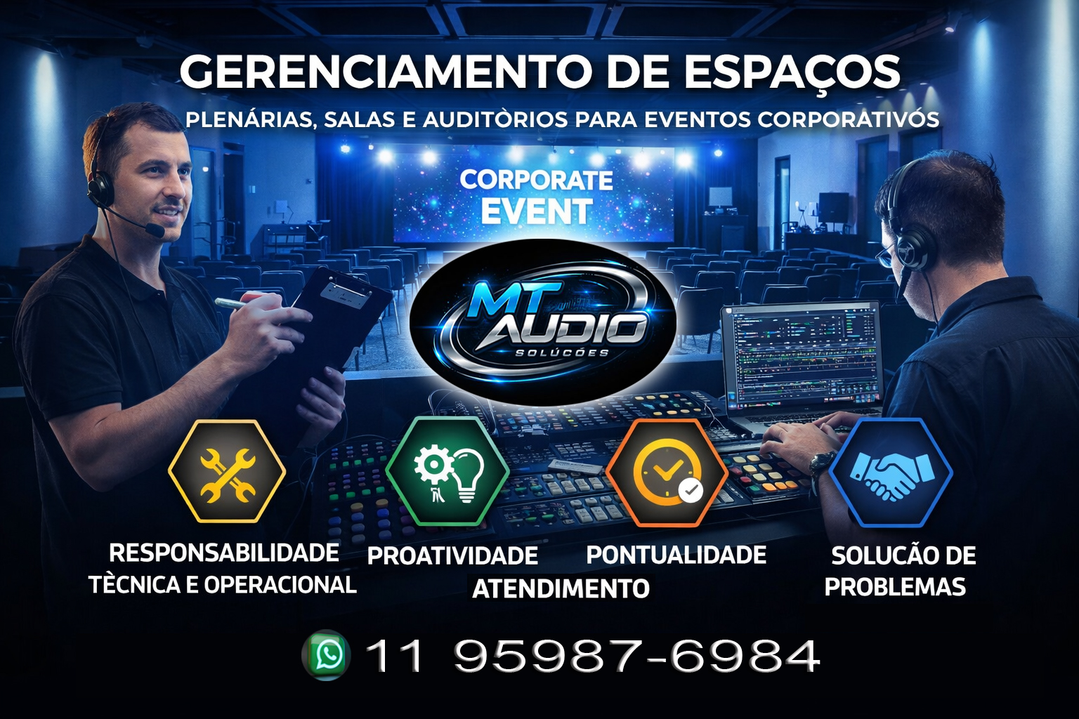 MT Audio Soluções – | Som e Iluminação | Orçamento grátis | Regallo